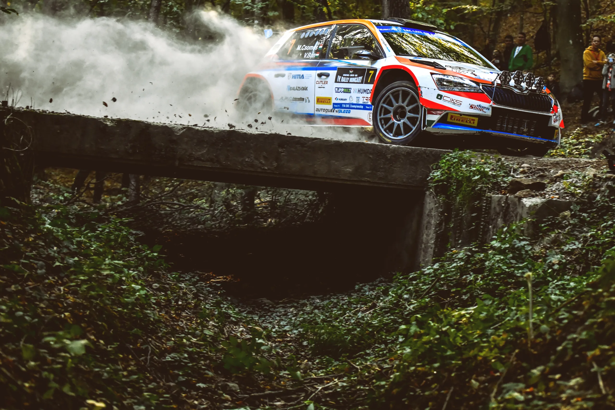 Csomós holds on to his leading position - Rally Hungary